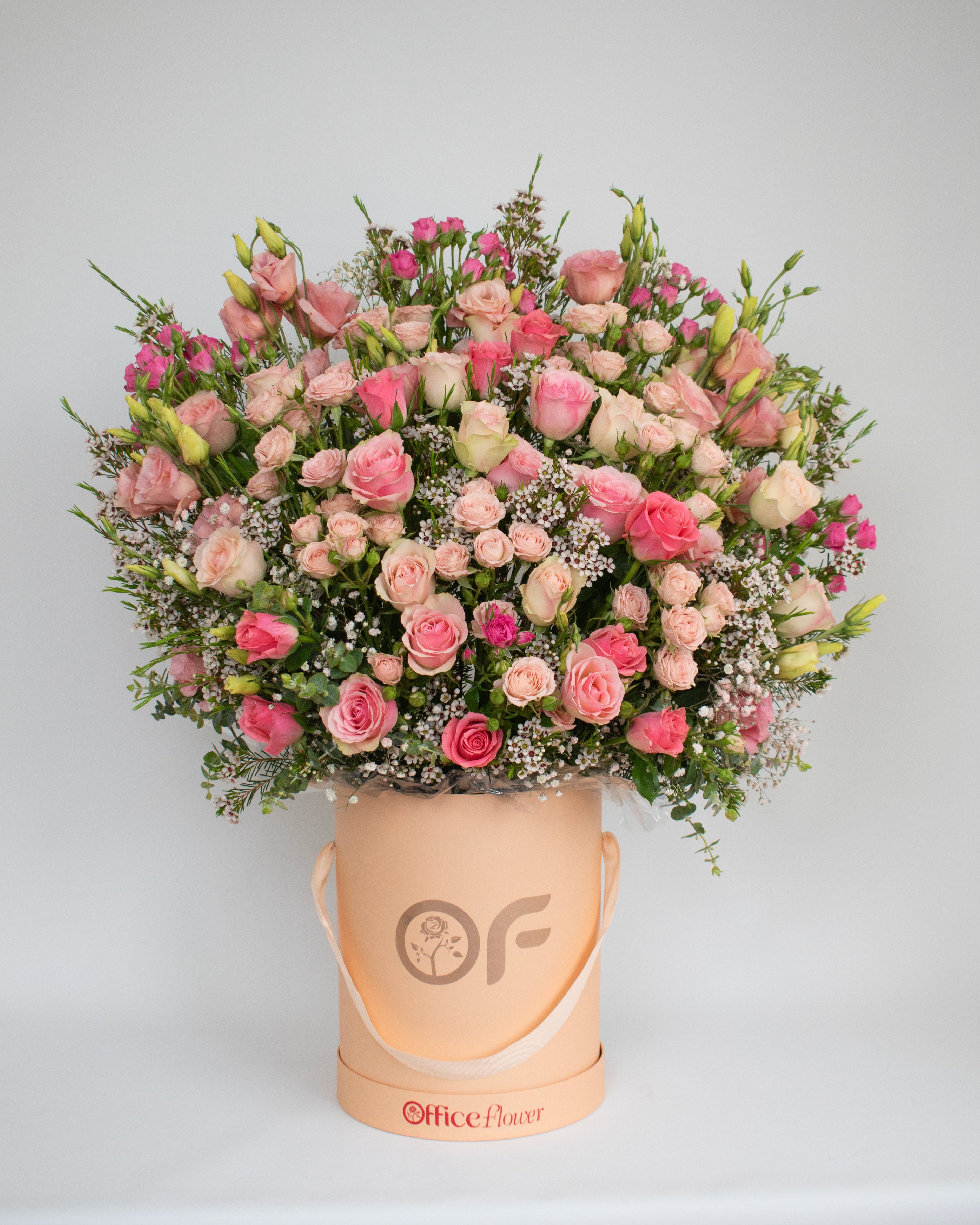 Rosé Bloom Box- Sydney Only – Office Flower