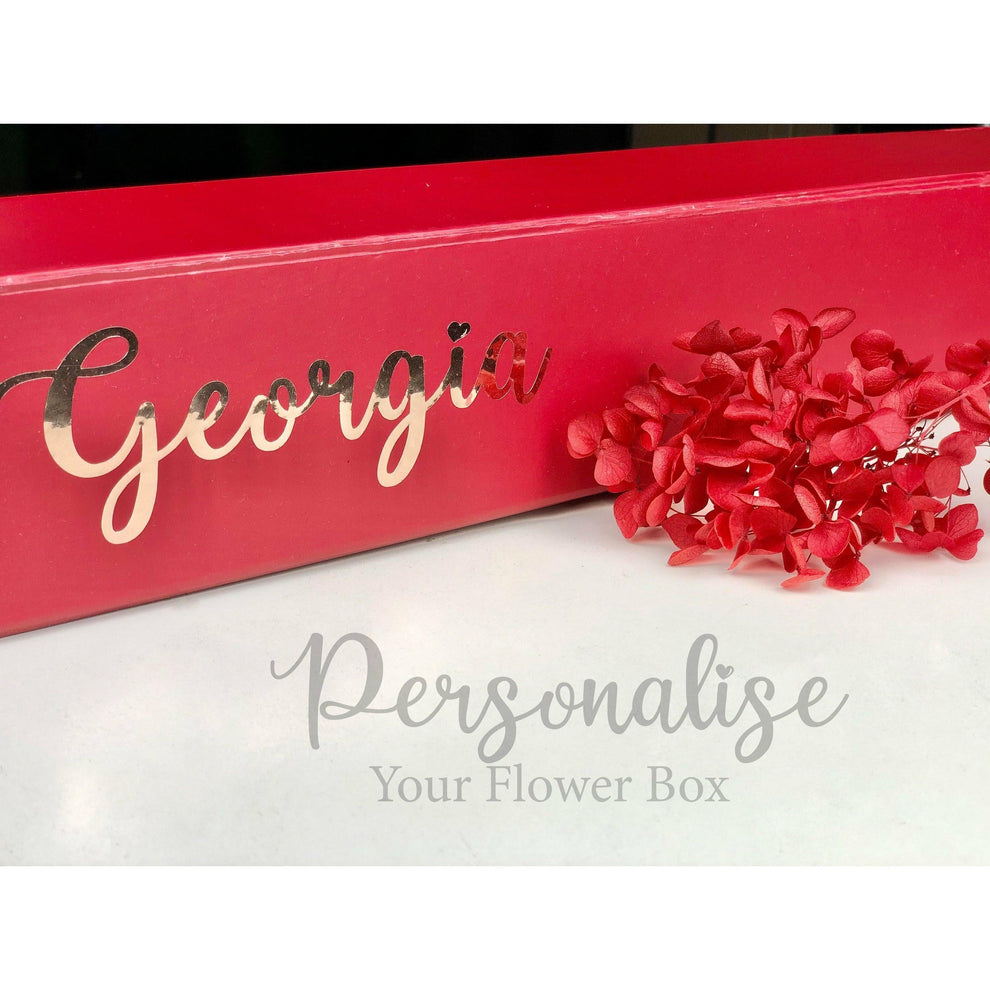 Single Red Rose Gift Box with Teddy Bear & Candle | Office Flower